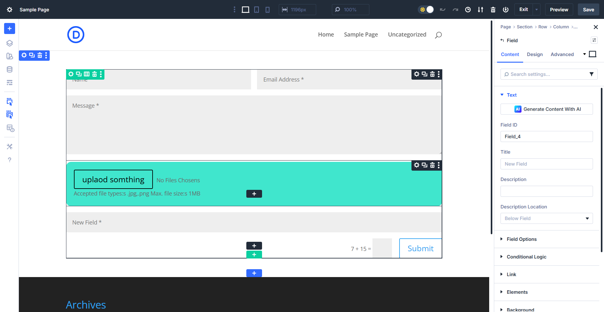 Divi Contact Form Helper 2.0 – Now Compatible With Divi 5! - Pee-Aye Creative